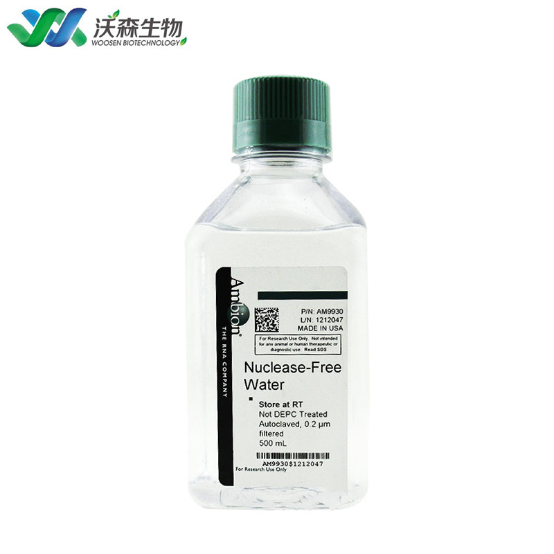Non-acid asse water Nuclease-Free Water Ambion AM9932 500 100 30 5ml