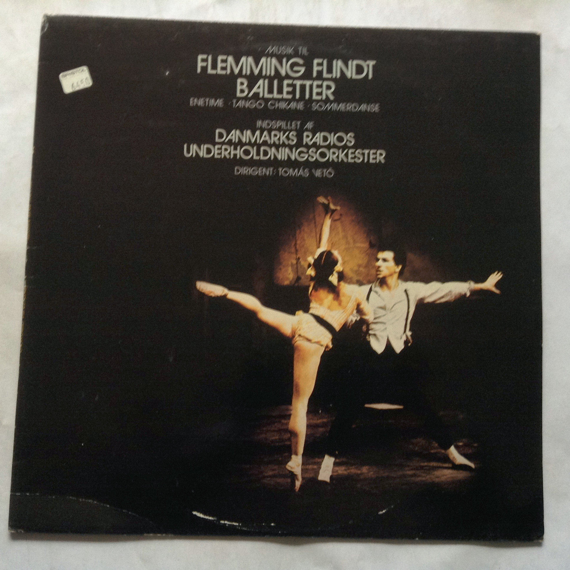 拆23 MUSIK TIL FLEMMING FLINDT BALLETTER VETO指揮 NM黑膠LP