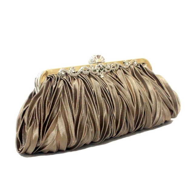 Fashion versatile pleated evening bag NHYG154198
