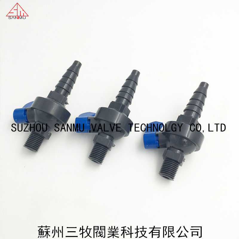 [USD 4.05] UPVC sampling valve Cork valve PVC laboratory ball valve ABS ...