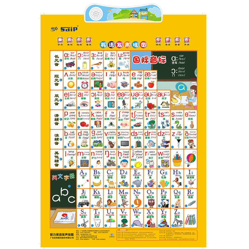 [USD 32.21] First English Learning Instrument International Phonogram ...