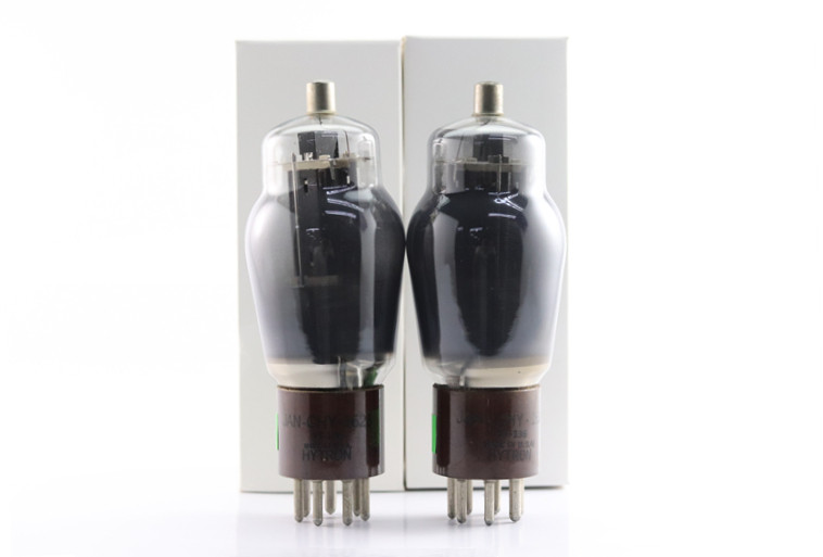 一对全新美国HYTRON JAN 1625带双方环方盒顶加强筋喷碳葫芦身棕色座盒装电子管 - 古胆神韵 - 品牌专卖区 - 胆艺轩音响材料网 ...