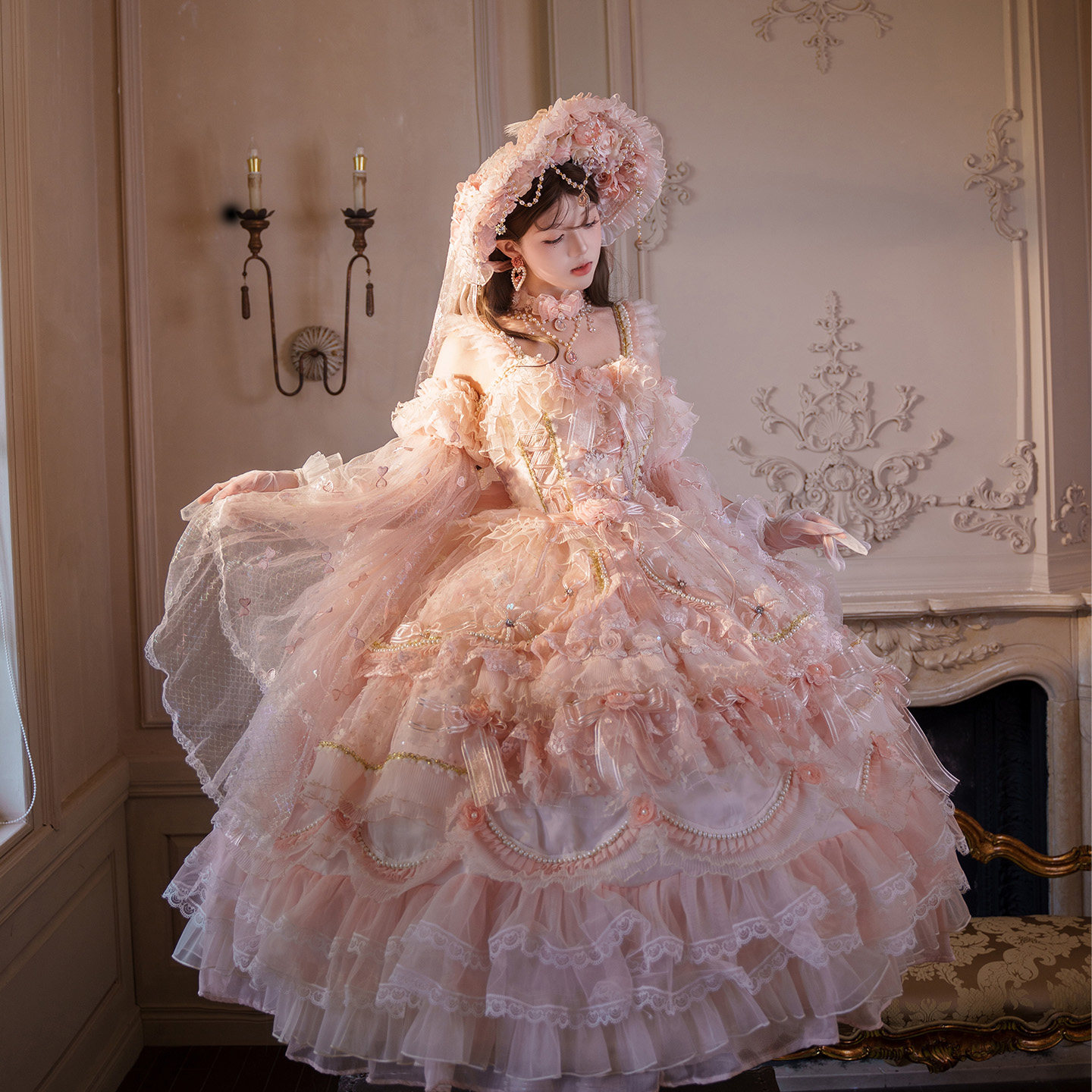 💖 Original lolita bride original gorgeous tea party [fugitive princess ...