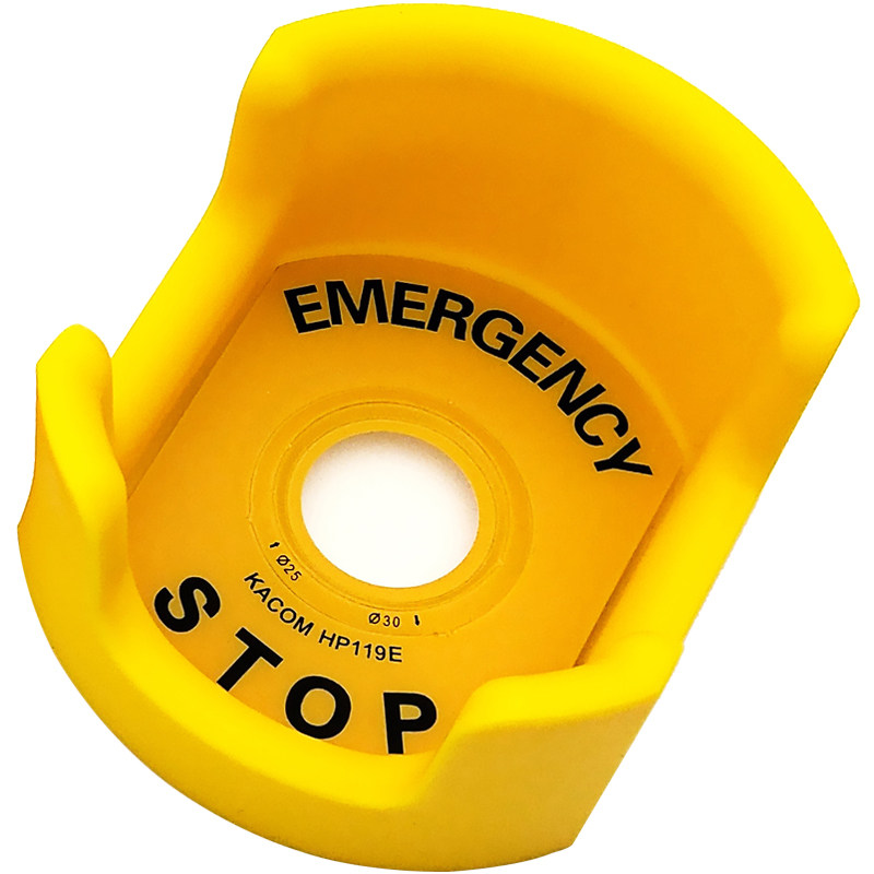 22 25 30mm emergency stop switch protective seat emergency stop button ...