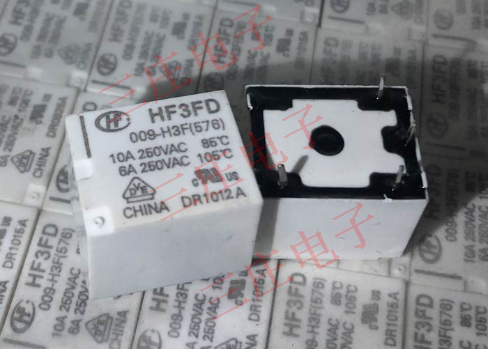 4-pin relay HF3FD 009-H3F(576) 012-HST 012-H3F T73-1A-9V 12V
