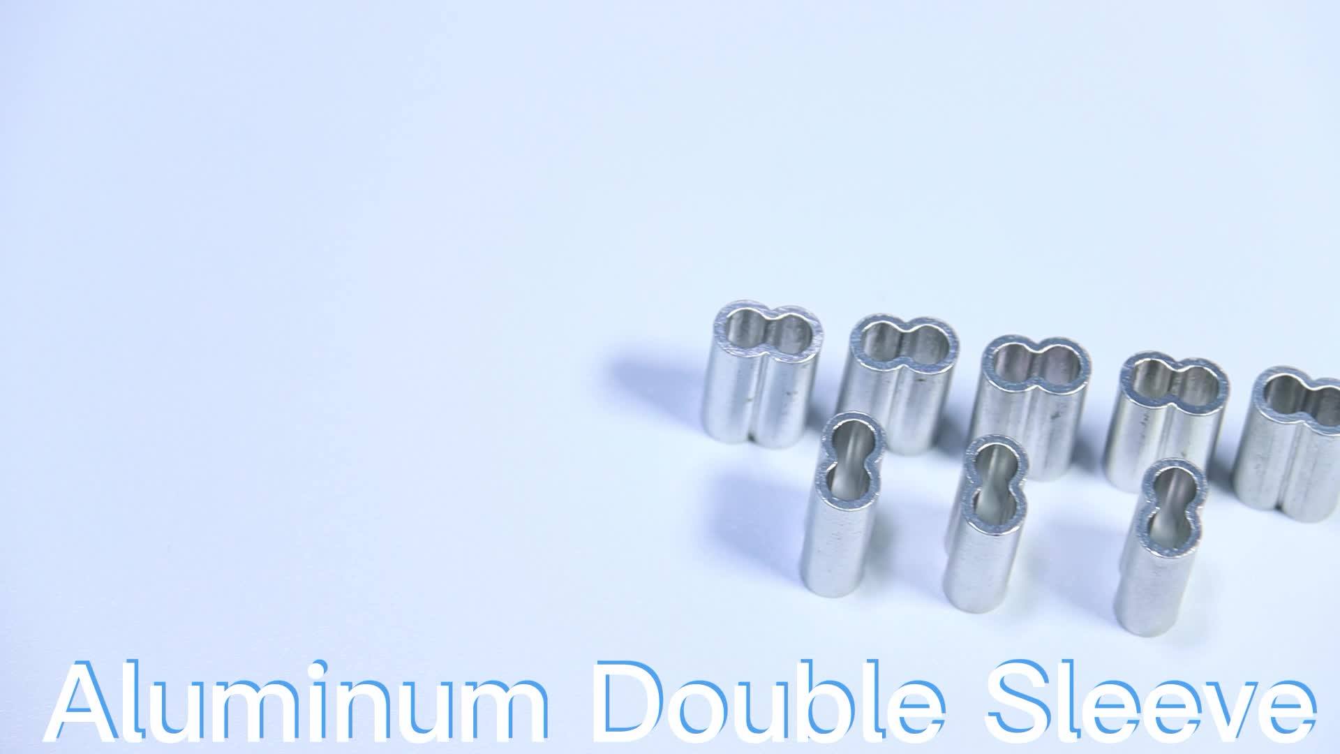 Aluminum Double Crimp Sleeve For Wire Rope - Buy High Quality Double ...