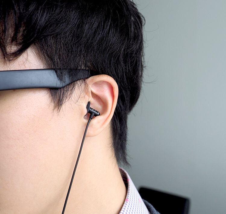 Japan InAir in-ear speaker M360 wired M360BT wireless Bluetooth headphones