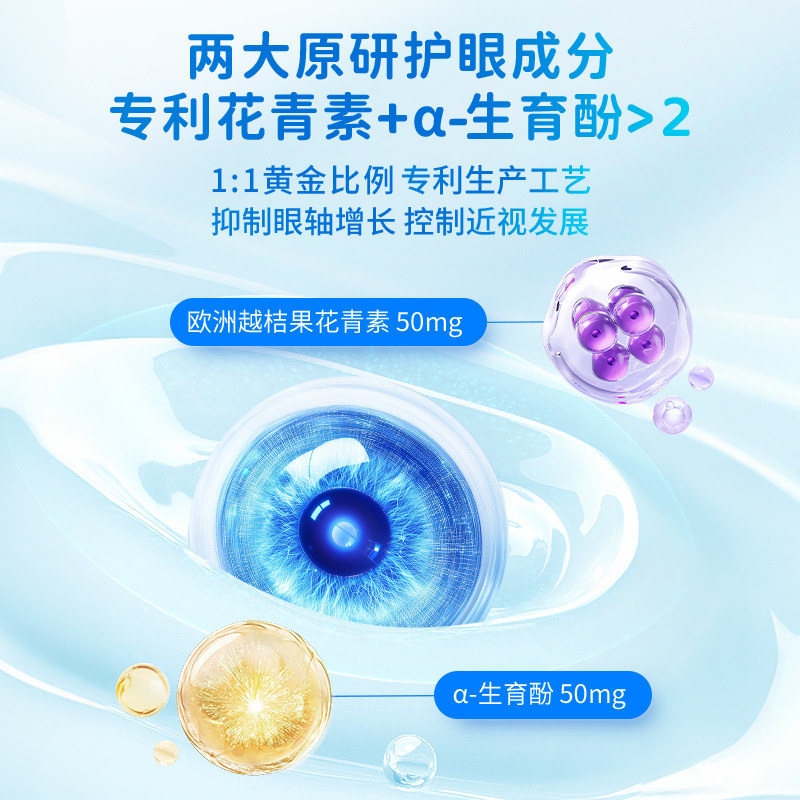 法国进口DIFRAREL递法明益儿童近视改善视力花青素眼轴片真的有效吗？-国际眼科药品-淘宝好物网