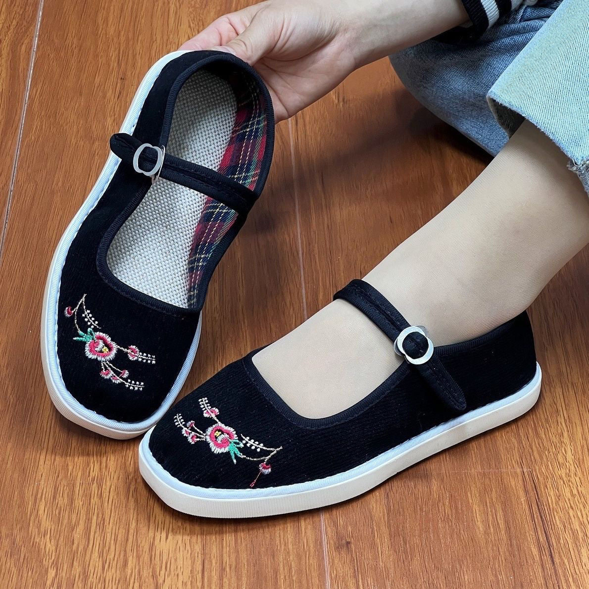 Must-buy for spring and summer 25! he hang cloth shoes non-slip soft ...