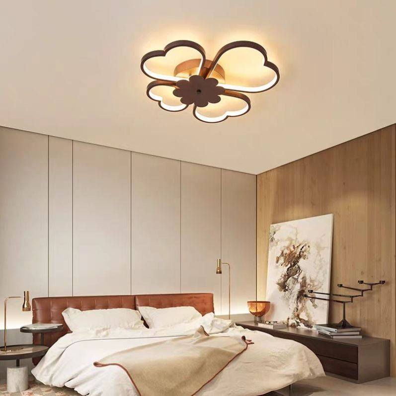 [USD 126.54] Red-LED ceiling lamp bedroom light minimalist modern ...