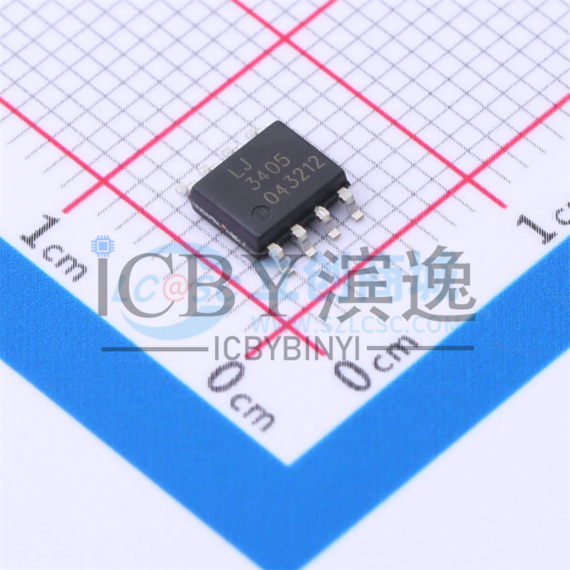 LJ3405原装雷达芯片 微波雷达感应芯片 替代HYL1617 SOP8封装