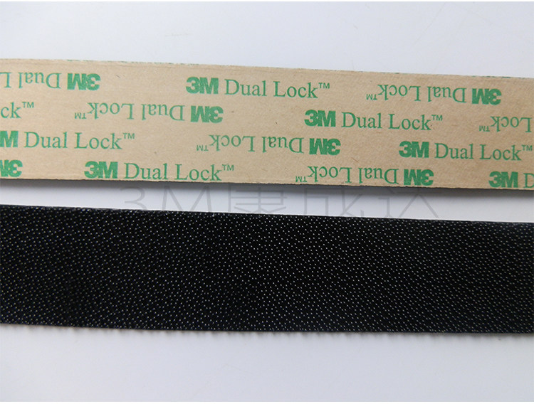 Dual Lock SJ4575超薄背胶魔术贴黑色彩盒粘扣蘑菇搭扣 定制-阿里巴巴