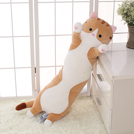 Buy Genuine little Cucu Meng Cat Pillow Plush doll soft cat long ...