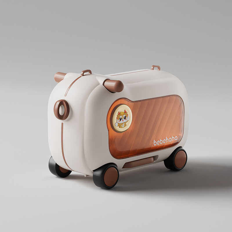 Bebehaha儿童可坐骑行李箱：遛娃神器+旅行好伴侣-行李箱/储物箱-淘宝好物网