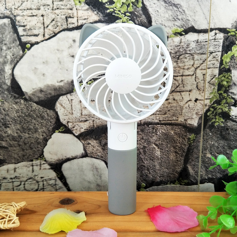 [USD 18.63] Japan famous and excellent MINISO fan rechargeable mini ...