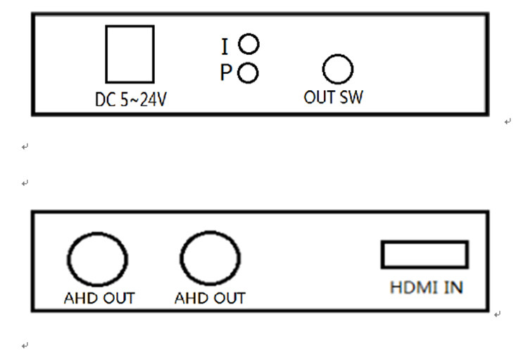 HDMI TO AHD 1080P视频转换HDMI转AHD HDMI转AHD/TVI/CVI监控信号-阿里巴巴