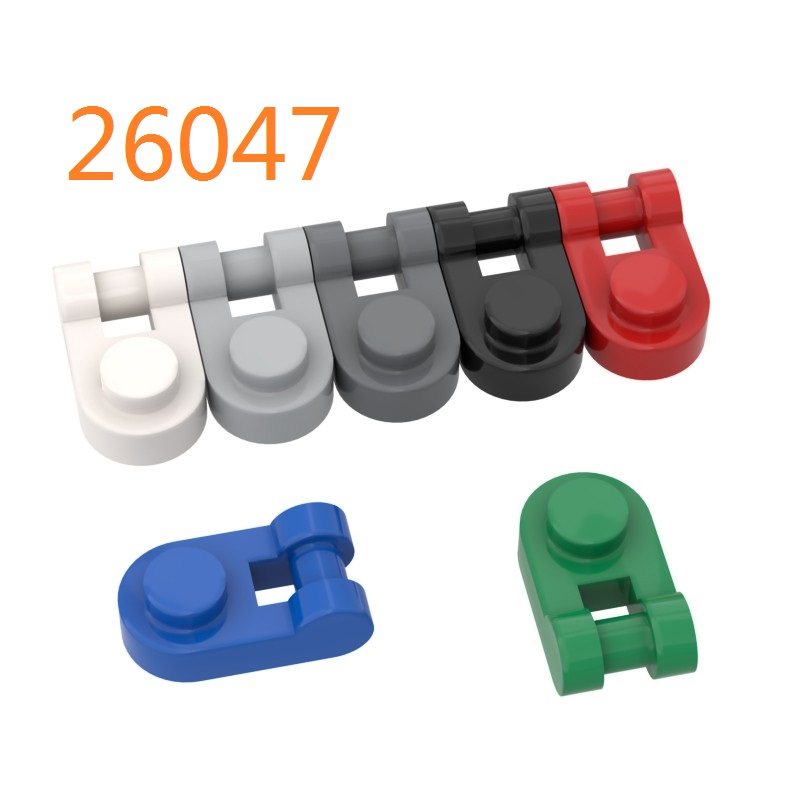 【50g起售】26047 兼容乐高小颗粒积木 兼容零件MOC拼装 1*1带柄-阿里巴巴