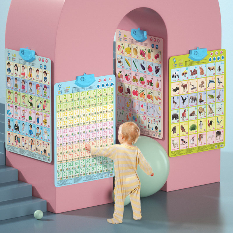 Early childhood children's phonics learning artifact Sound alphabet ...