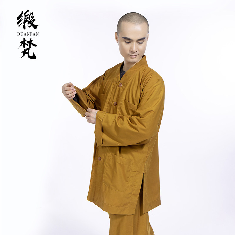 [USD 112.65] monk clothes monk clothes cotton short, medium and small ...