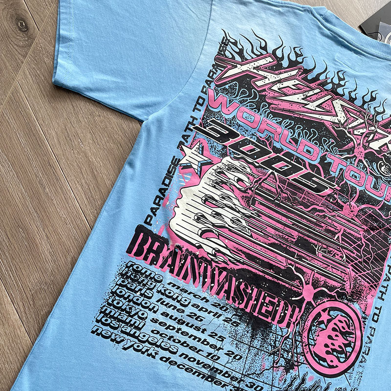 Hellstar Studios Neuron Tour Capsule 10 Shirt美式高街短袖T恤|T恤|ETMall東森購物網