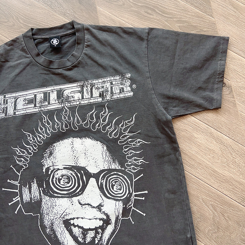 Hellstar Studios Globe Washed Design Tee