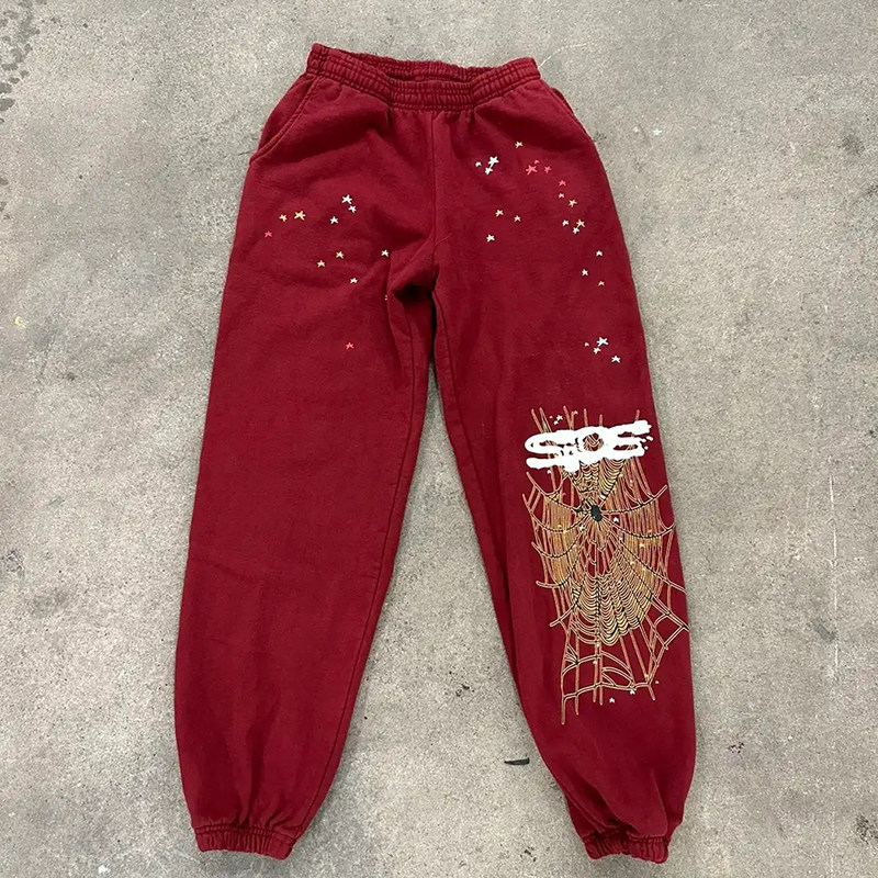 Sp5der Web Spider WorldWide Red hoodie