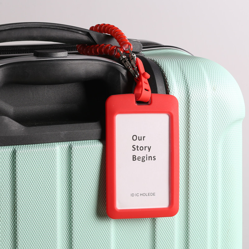 A must-have for traveling abroad!silicone bus card holder & luggage tag ...
