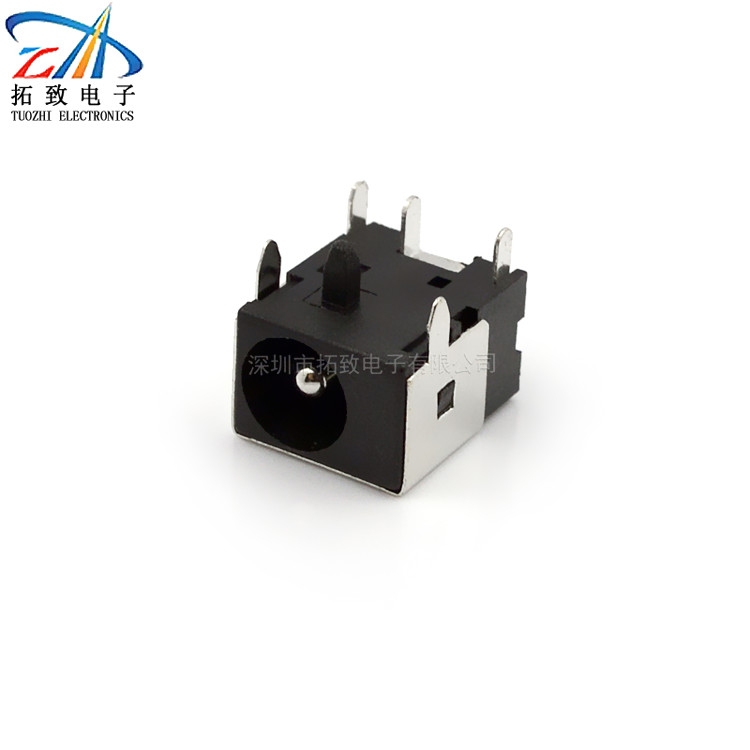 全铜材质+耐高温！DC插座DC-044B 5521 5525电源母座测评，电子DIY党狂喜🔥_连接器_淘宝数码网