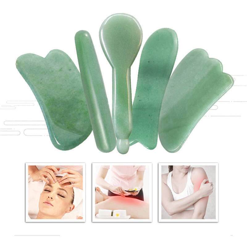 1Pcs Natural Jade Stone face massaer Scraper Massae Tool R.-Taobao