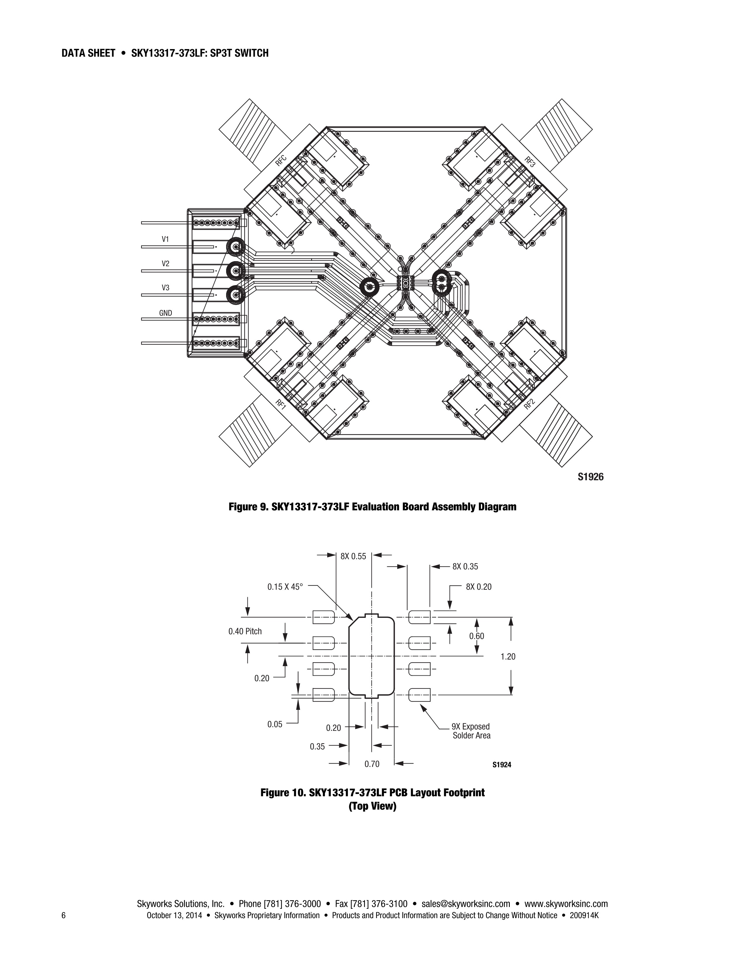 原装 SKY13317-373LF DFN-8 单刀三掷（SP3T）RF开关芯片-阿里巴巴