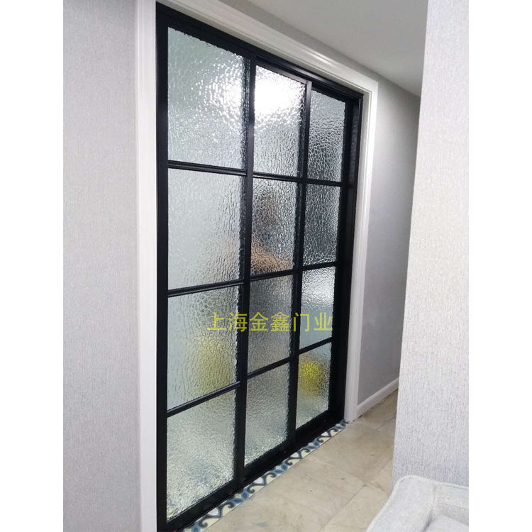 [USD 33.39] Kitchen push-in narrow frame triple shift door Titanium ...