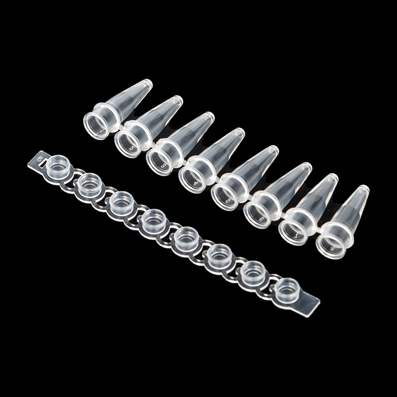 无敌了！实验室小白必看！PCR8连管0.2ml透明瓷白荧光定量8排96孔管塑料携带盒，拯救你的科研实验！🧪🧫-PCR-淘宝好物网