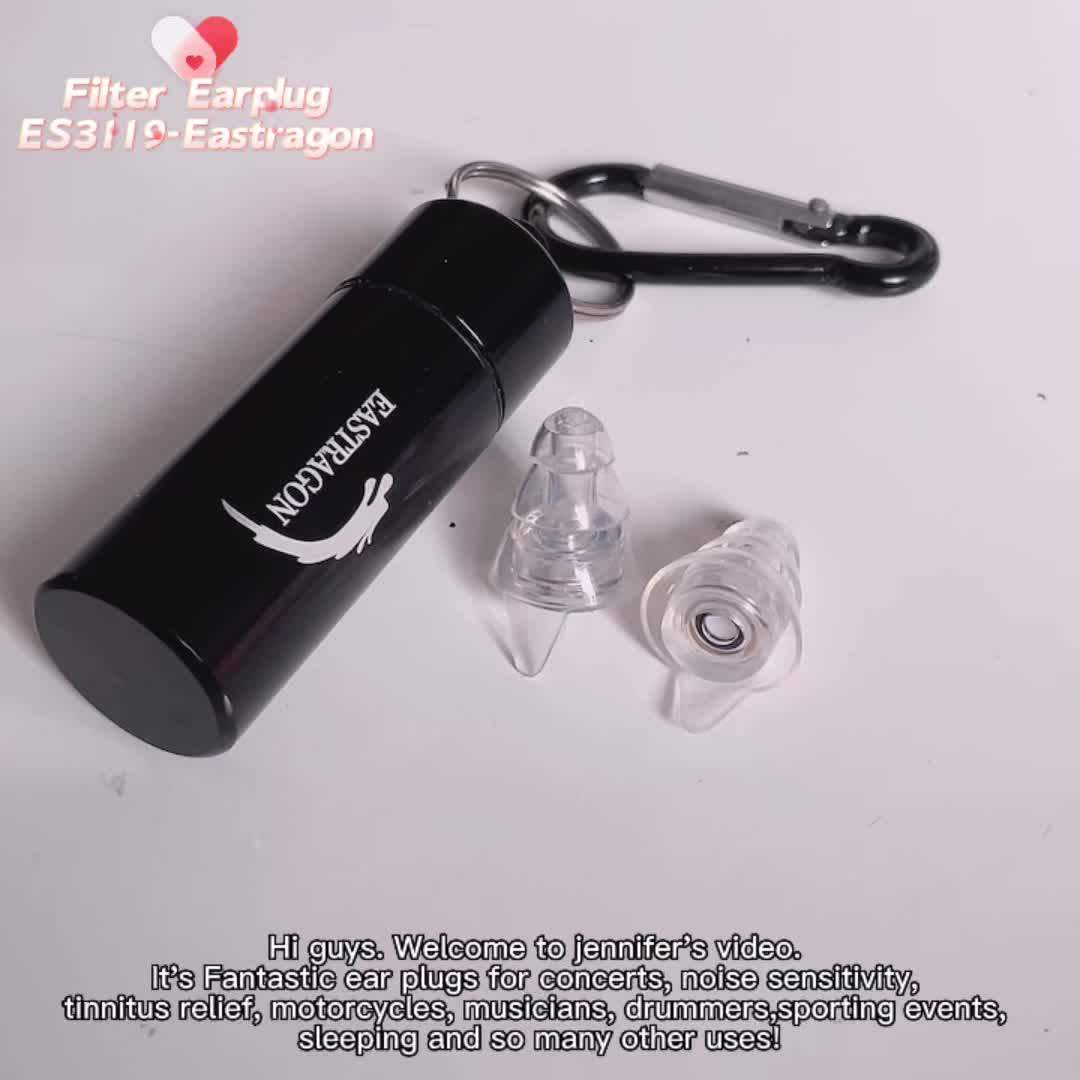 2024 Popular Reduces Harmful Concert Earplug High Fidelity Noise ...
