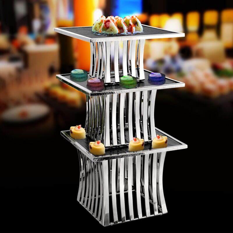 Stainless steel snack rack, the perfect companion for cold buffets ...