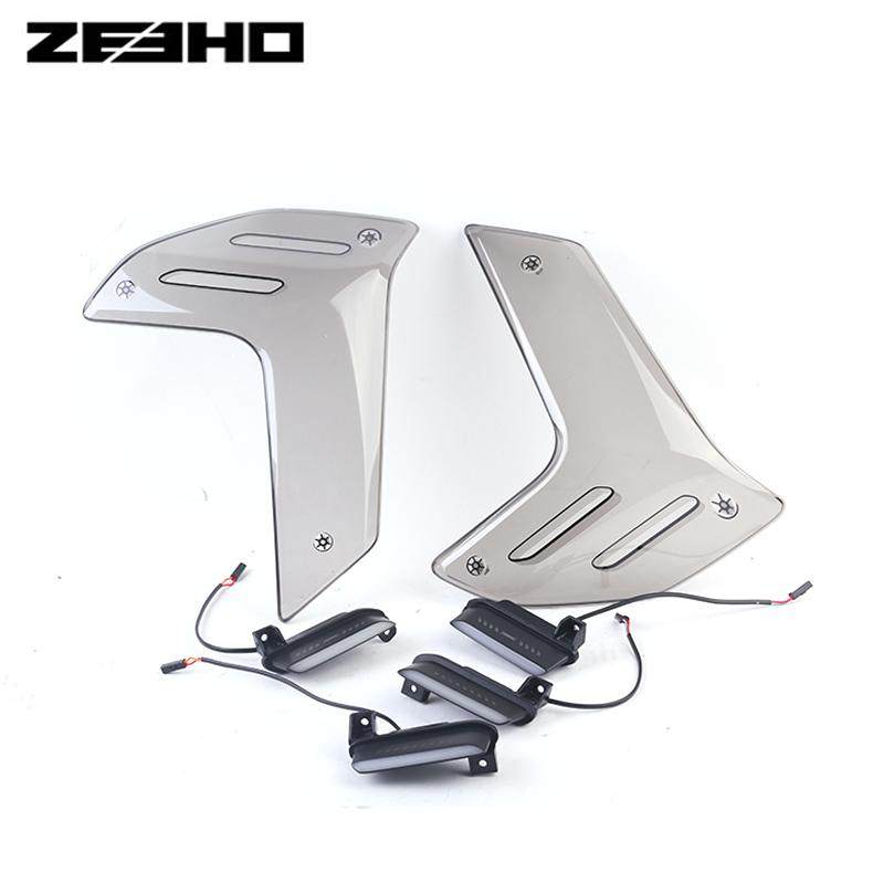 ZEEHO极核AE5定风翼总成+氛围灯改装件实测！颜值暴击+性能翻倍？这波升级太值了！-摩托车导流罩-淘宝好物网