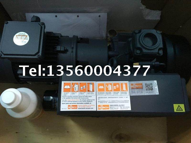 Busch R5 RA0100F rotary vane vacuum pump BUSCH R5 RA0100F vacuum pump ...