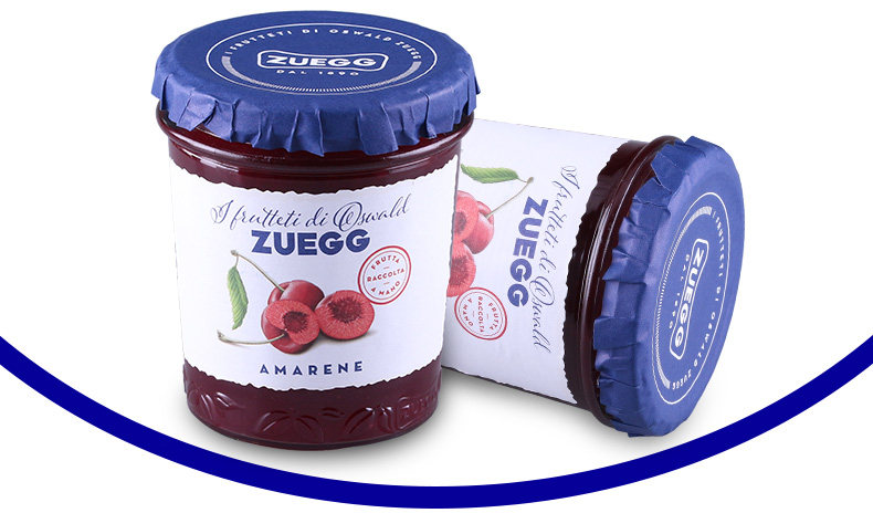 ZUEGG Carrie Brand Big Cherry Jam German Import Italian Style Breakfast ...