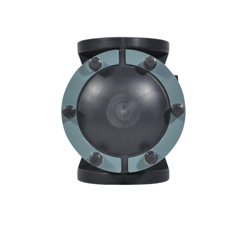 [USD 26.62] UPVC bed-style rotary flange valve plastic corrosion ...