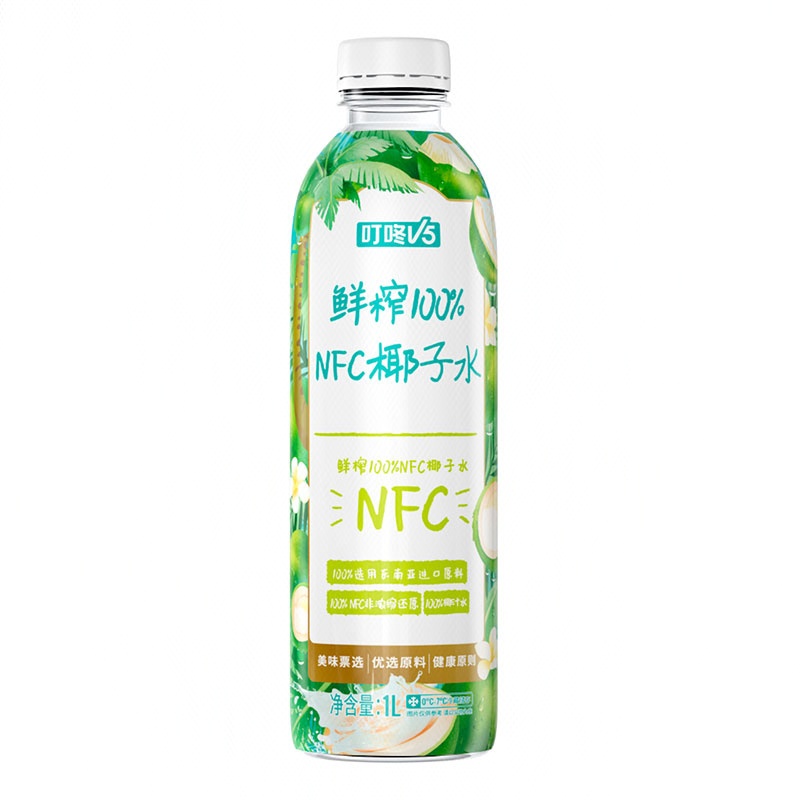 叮咚V5鲜榨100%NFC椰子水 1L/瓶-Taobao