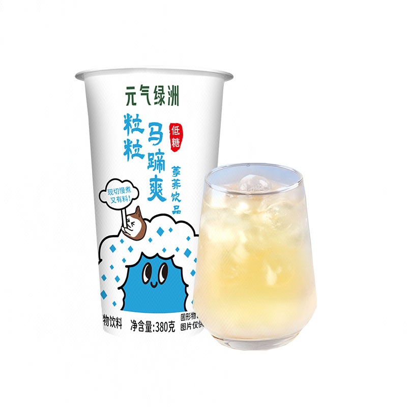 元气绿洲低糖粒粒马蹄爽 380g/杯-Taobao