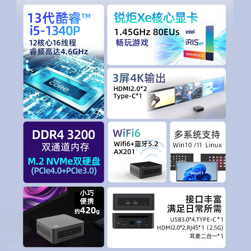 i5-12500H+Intel Iris Xe Graphics，性能与美学的完美碰撞🎨-商品-淘宝百科网