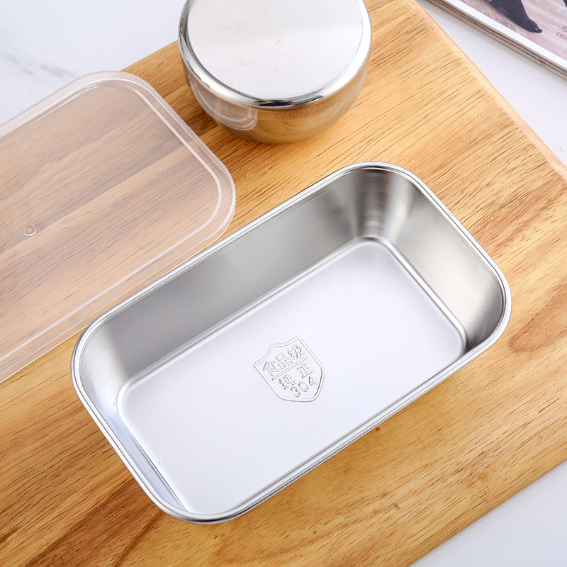 [USD 6.88] 304 stainless steel food sample box trumpet food retention ...