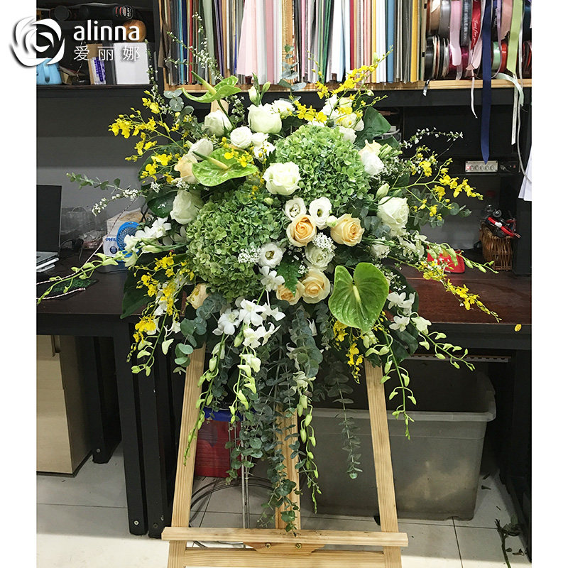 [USD 62.27] Beijing Podium Flower Podium Flower Conference Room Table ...