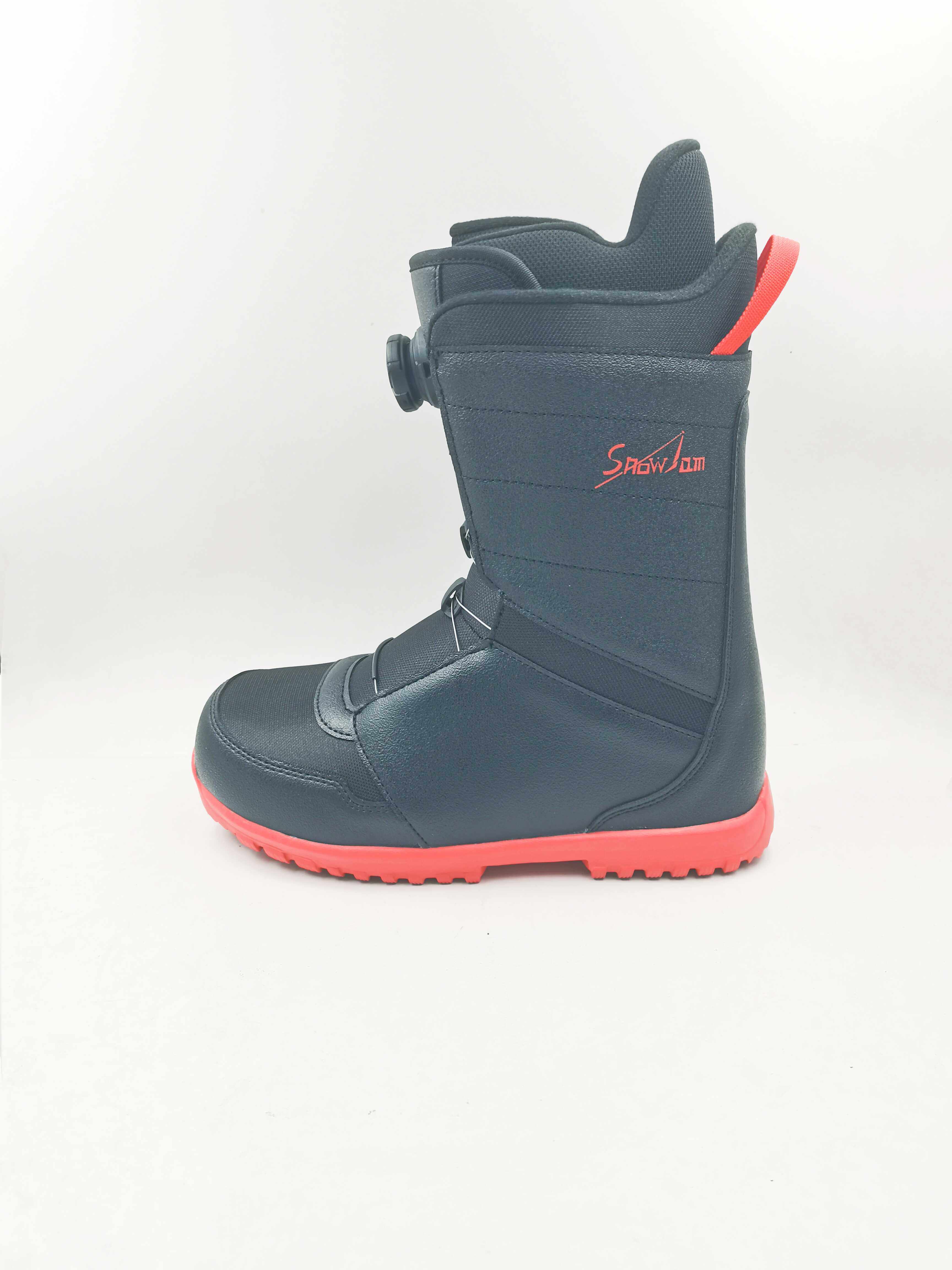 SNOWJAM红色大底款旋纽扣滑雪鞋！雪场C位出道神器！-单板滑雪鞋-淘宝好物网