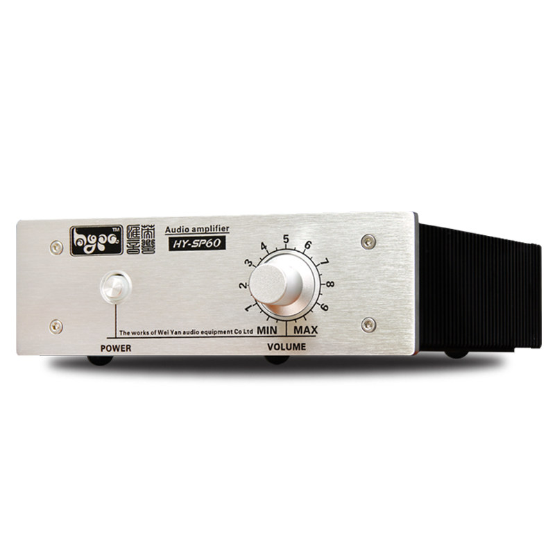 High fidelity 2.0 combined with fever-class small power amplifier board ...