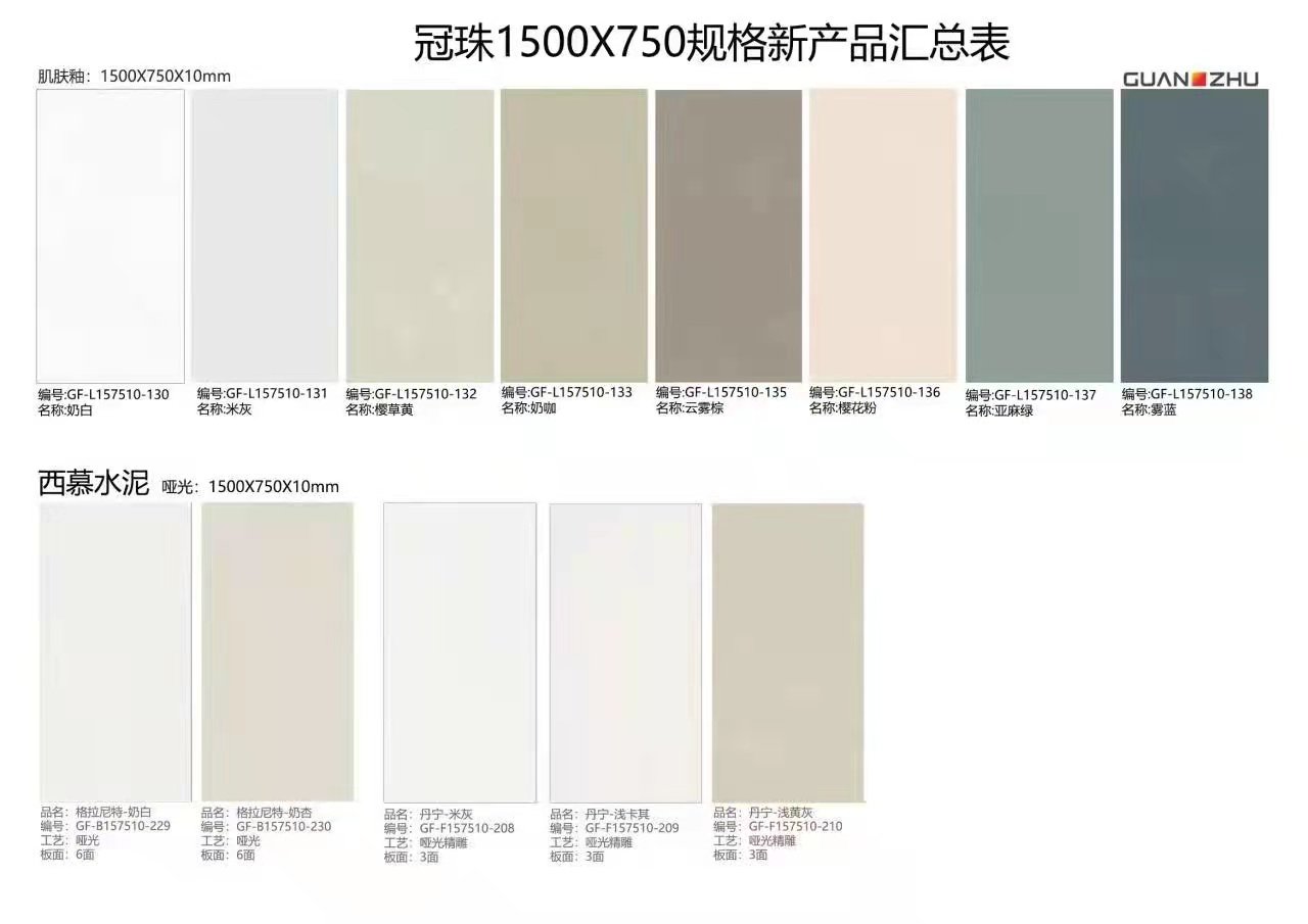 冠珠陶瓷750×15新款肌肤釉客厅房间地砖157510-130/157510-131-阿里巴巴