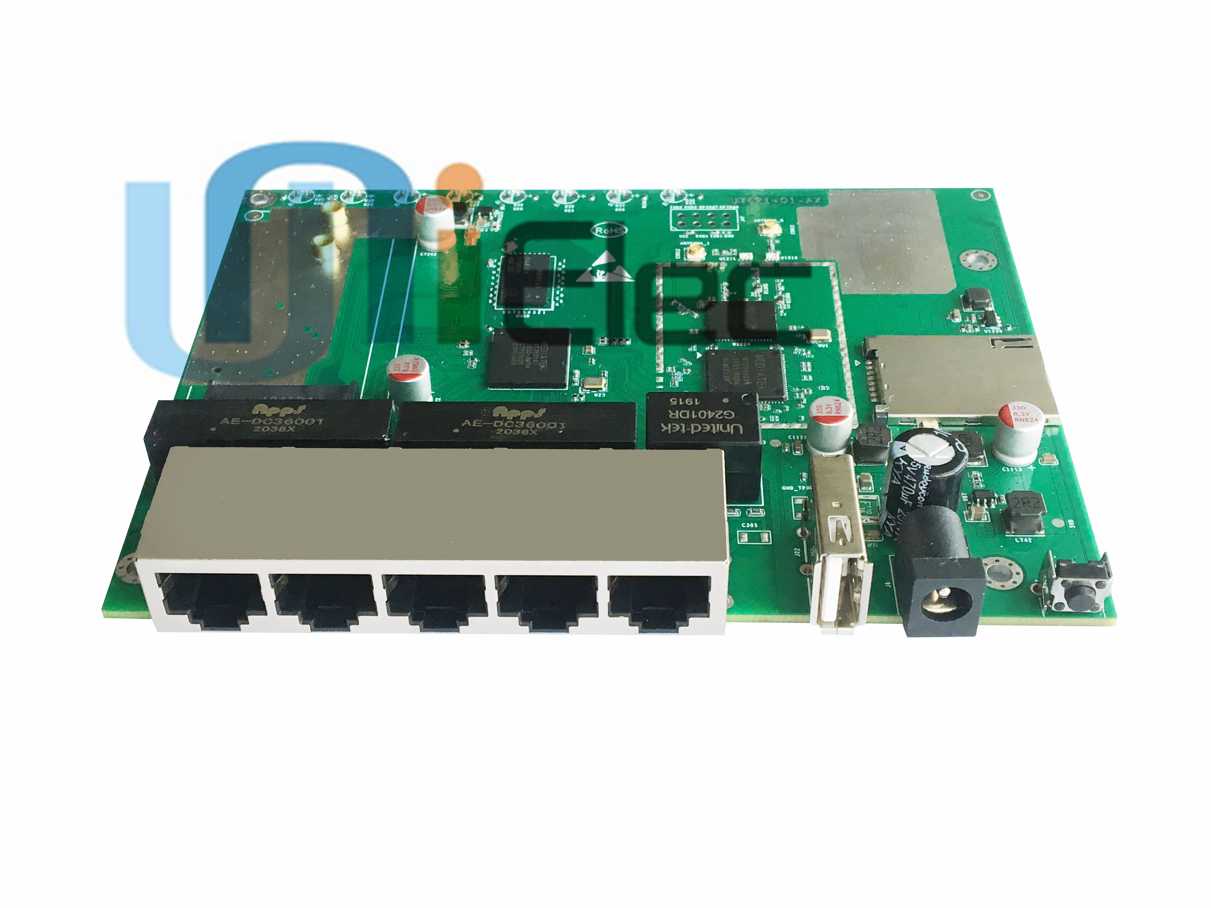 震惊！MT7621路由器开发定制样板WIFI6 5G/4G AX1800 U7621-01-AX到底有多强？实测暴击！🔥-普通路由器-淘宝好物网