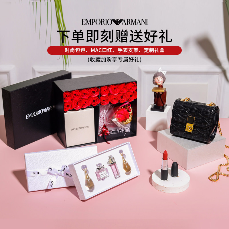 Armani Amani Mechanical Hand Watches Women Rose Gold Fashion Insert ...