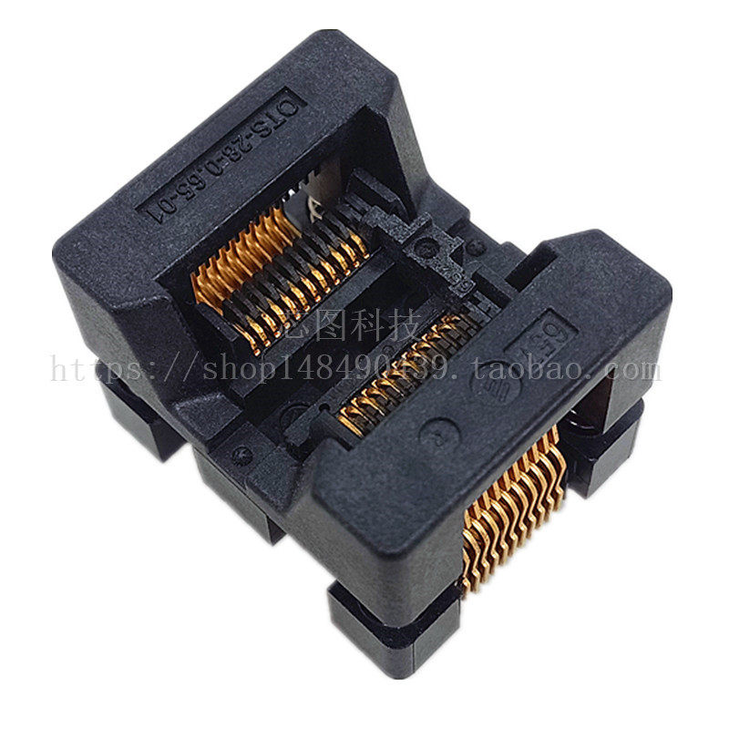 TSSOP24/SSOP24/OTS-28-0.65-01芯片老化测试座如何正确选择和使用？-测试座-淘宝好物网