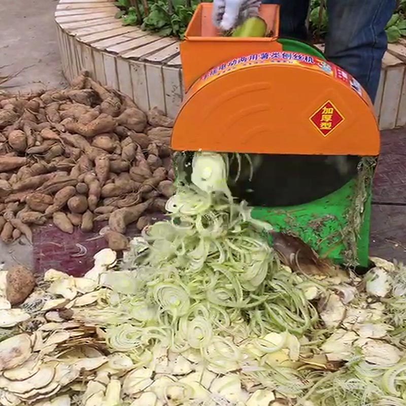Agricultural shavings mechatronic hand-shaking potato shredder radish ...